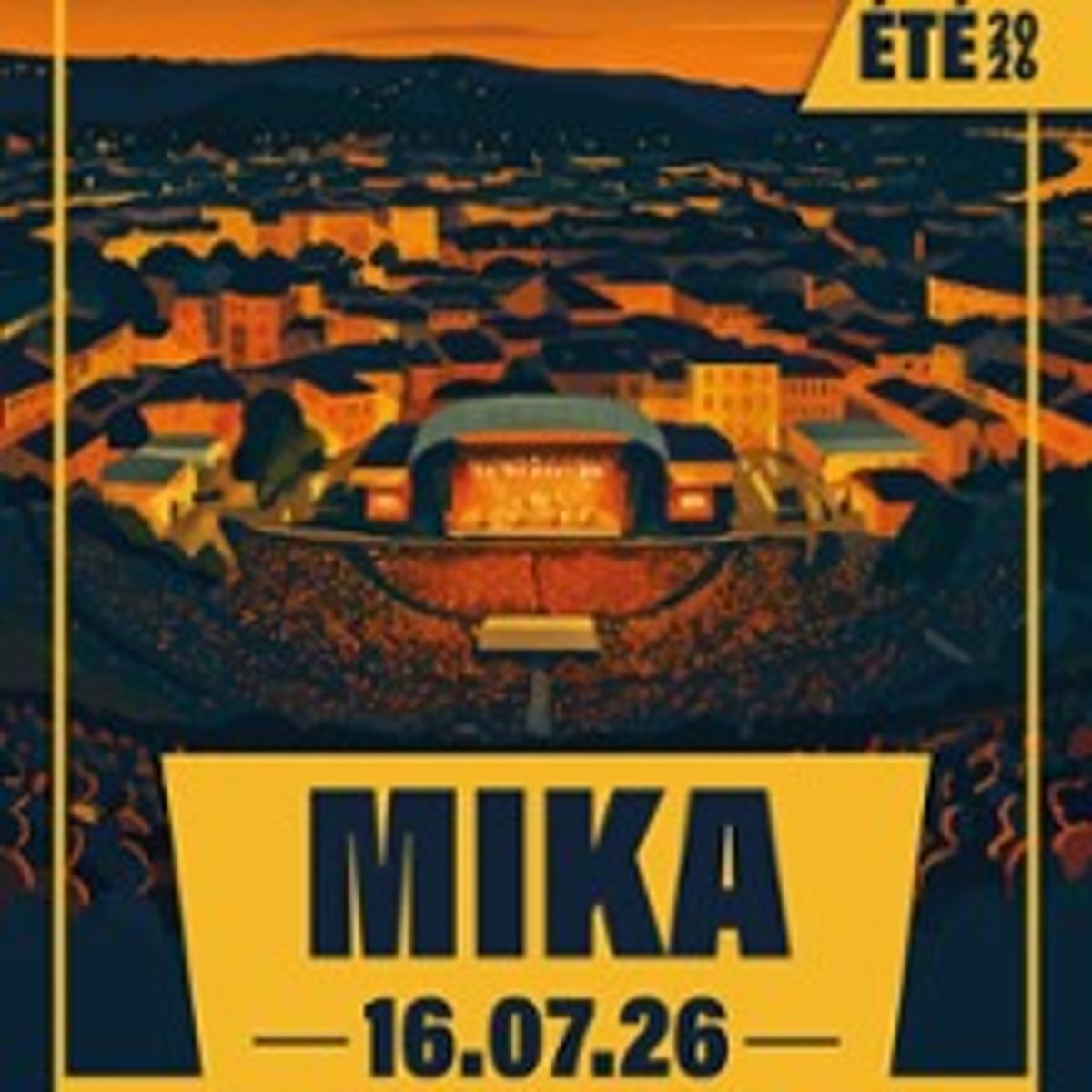 Concert Mika à Vienne le 16/07/2026